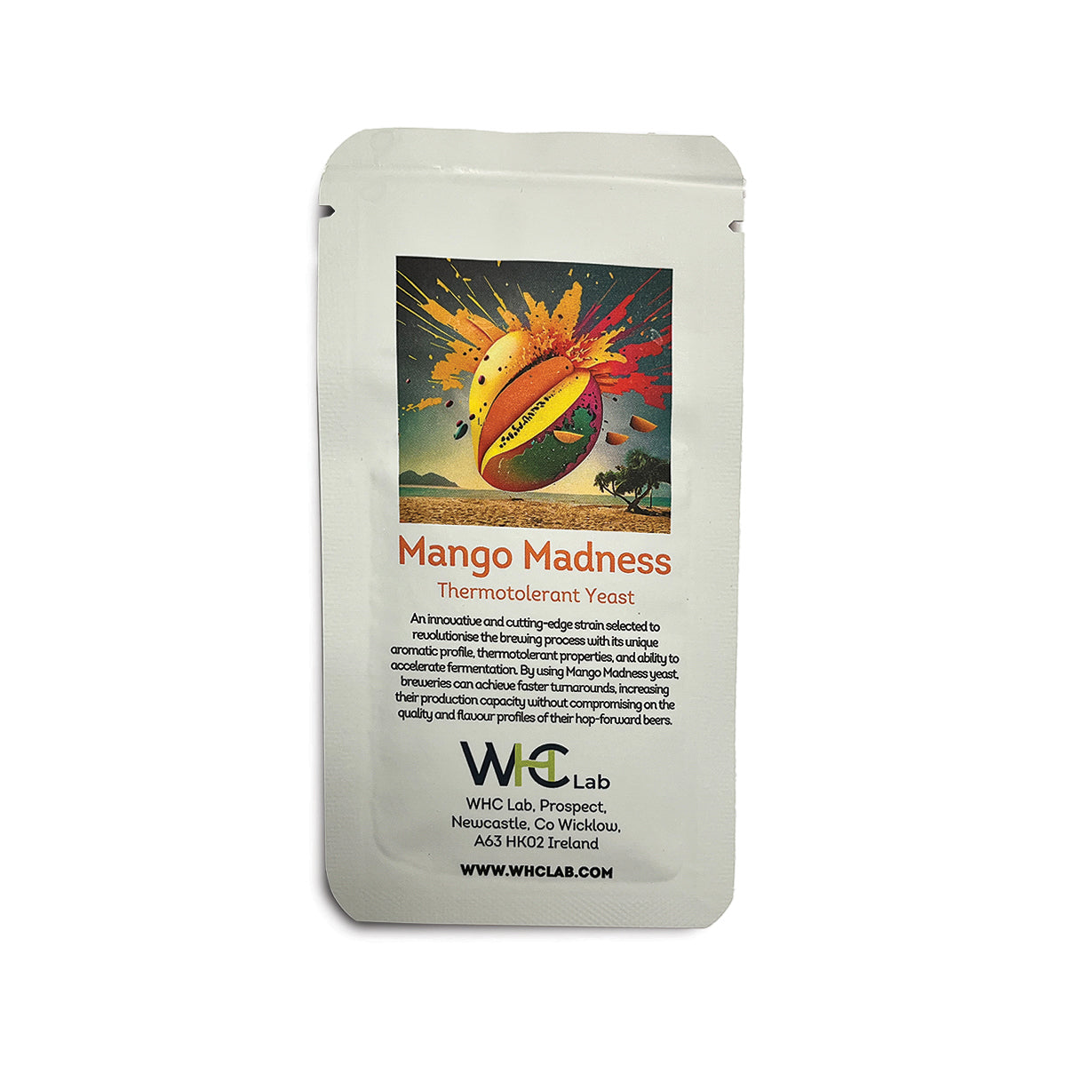 WHC Dried Yeast | Mango Madness Juicy Thermotolerant (11 g | 0.336 oz ...